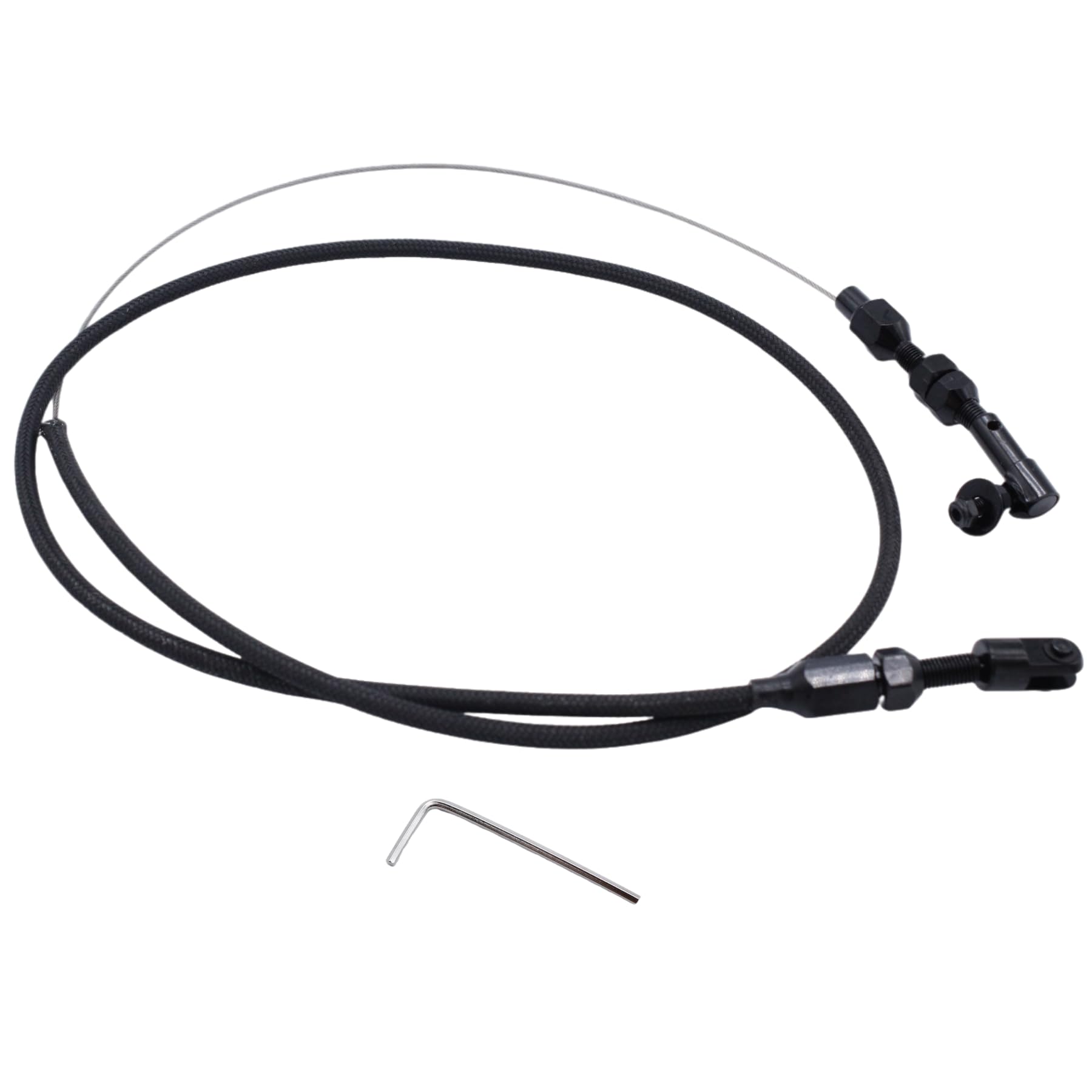 Amazon.com: YUCHENSHLP 36" Universal Adjustable Throttle Cable Assembly ...