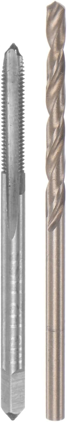 Amazon.com: uxcell Tap & Bit Sets, M3 x 0.5 H2 Straight Flute Machine ...