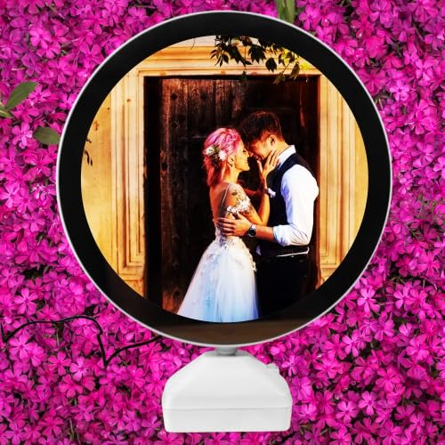 SHRADDHA Graphics Personalized Magic Mirror Photo Frame with LED Light ...