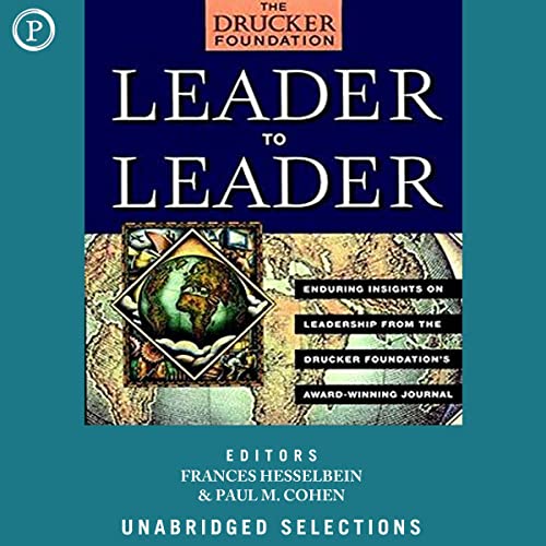 Amazon.com: Leader to Leader: Enduring Insights on Leadership from the ...