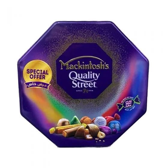 Mackintosh's chocolates Quality Street Assorted Milk and Plain ...