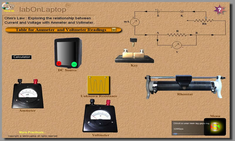 OhmsLaw_Virtual_Science_Lab - App on Amazon Appstore