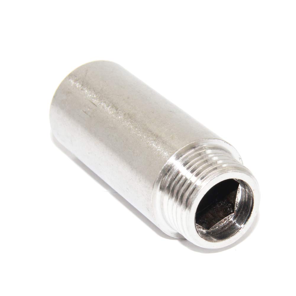 Beduan Stainless Steel 1/2" Thread x 2-3/8" Length Pipe Thread ...