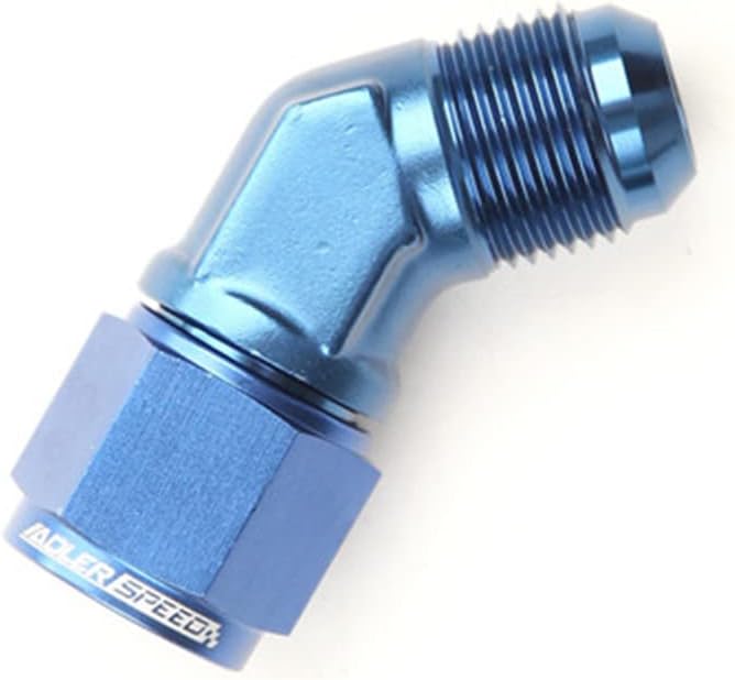 Amazon.com: 10AN -10AN 45 Degree Female To Male Aluminum Fitting ...