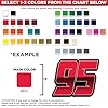 Amazon.com: (New Update) Custom Race Number Stickers Dirt Bike ...