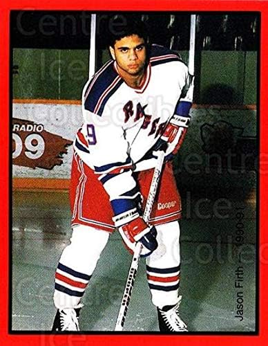 Amazon.com: (CI) Jason Firth Hockey Card 1990-91 Kitchener Rangers 12 ...