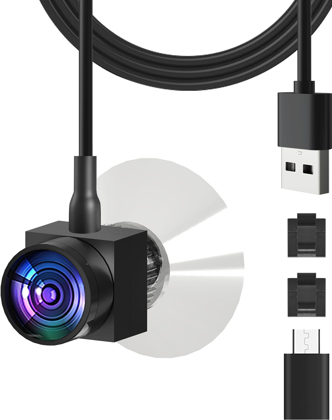 Amazon.com: NIVEOLI Eye Contact Webcam with Suction Mount - 1080P Auto ...