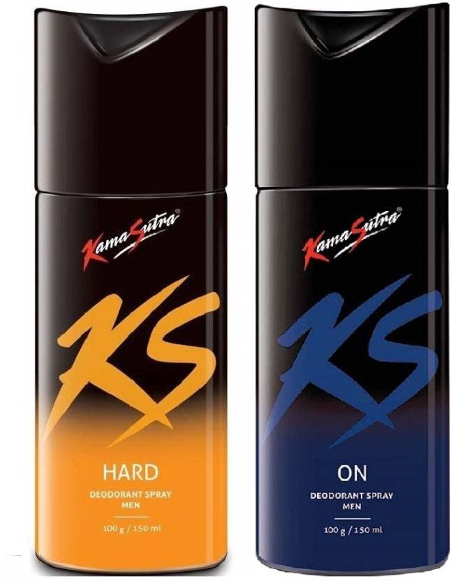 Kamasutra Deodorant Ks Deo Set of Two Hard and On Ks Deo for men deo ...