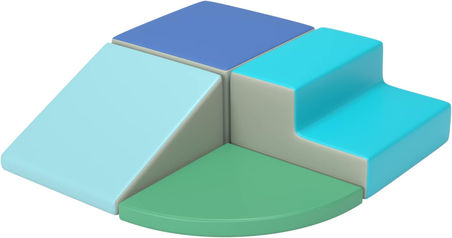 Amazon.com: RELIANCER 6PCS Climb & Crawl Foam Block Play Set,Toddler ...