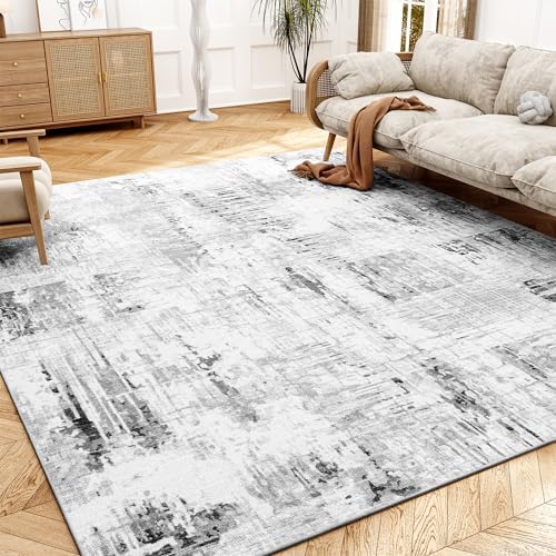 Modern Abstract Area Rug Carpet 8X10 Rugs for Living Room-Machine ...