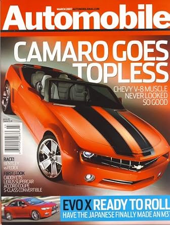 Amazon.com: Automobile, March 2007 Issue: Georg Kacher, Michael Jordan ...