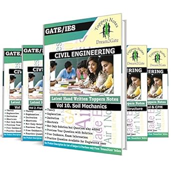 Buy GATE PSU's Civil Engineering Toppers Handwritten Notes (All ...