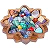 Amazon.com: Curawood Lotus Crystal Display Tray - Showcase Your Gems ...