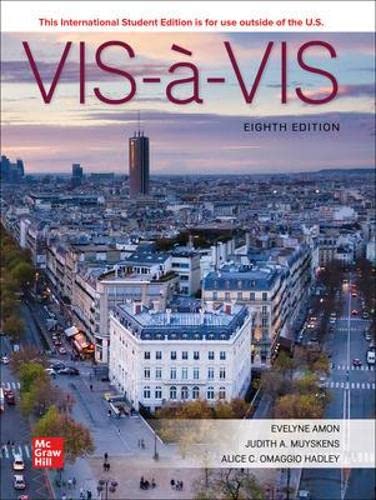 ISE Vis-a-vis: Beginning French (Student Edition): unknown author ...