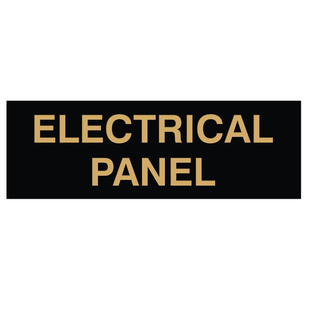 Amazon.com: All Quality Basic Electrical Panel Sign - Fire Regulation ...