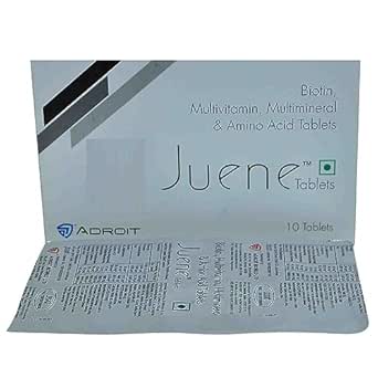 Juene - Strip of 10 Tablets : Amazon.in: Health & Personal Care