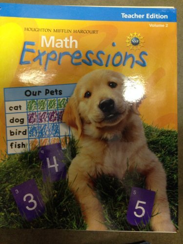 Amazon.com: Math Expressions: Teacher Edition, Level 2, Vol 2 2009: 9780547060408: HOUGHTON ...