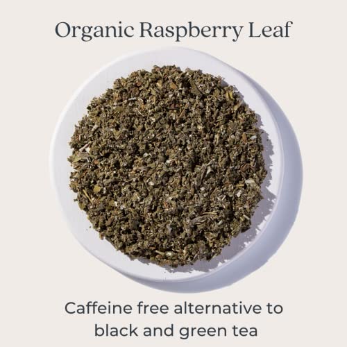 Starwest Botanicals Organic Raspberry Leaf Tea [1 Pound Bag] Loose Cut ...