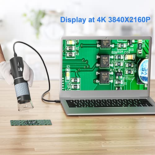 Snapklik.com : 4K WiFi Digital Microscope, 50-1000X USB Handheld ...