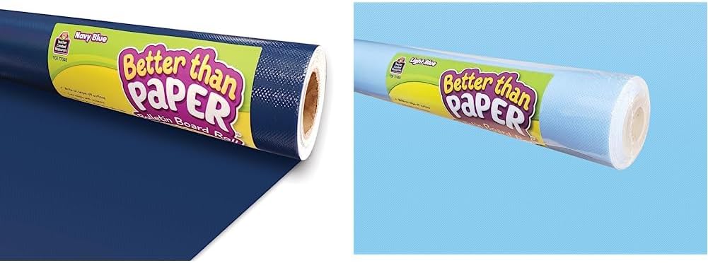 Amazon.com : Teacher Created Resources Navy Blue Better Than Paper ...