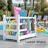 Amazon.com: DoCred Pool Float Storage Organizer, 55" L x 34" W x 41" H ...