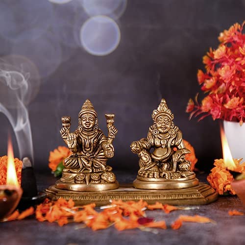 Siddhatva Lakshmi Kubera Statue Lord Of Treasure Wealth Maharaj Kuber ...