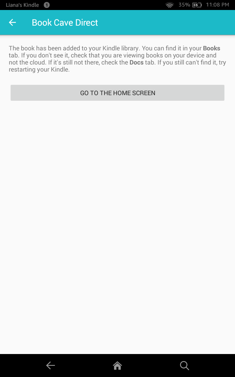 Book Cave Direct - App on Amazon Appstore