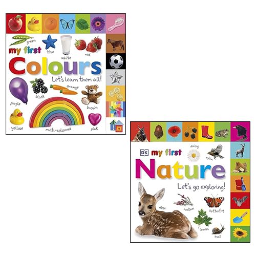 Amazon.com: My First Tabbed 2 Books Collection Set By DK (My First ...