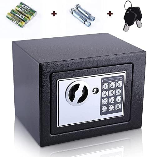 Vishweshwar Electronic Digital Security Safe Box - Solid Steel Mini ...