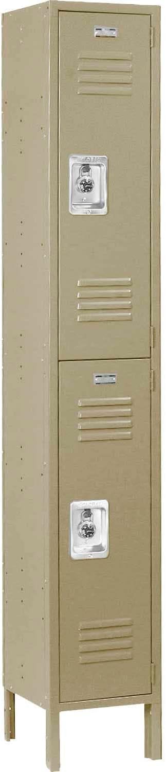 Amazon.com : Double Tier Locker, 12x18x36, 2 Door Ready To Assemble ...