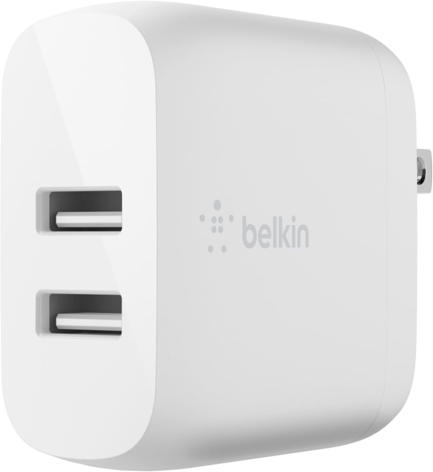 Amazon.com: Belkin 24W Dual Port USB Wall Charger - Lightning Cable ...