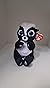 Amazon.com: TY Beanie Bellie RUKUS - Black and White Skunk - 6" : Toys ...