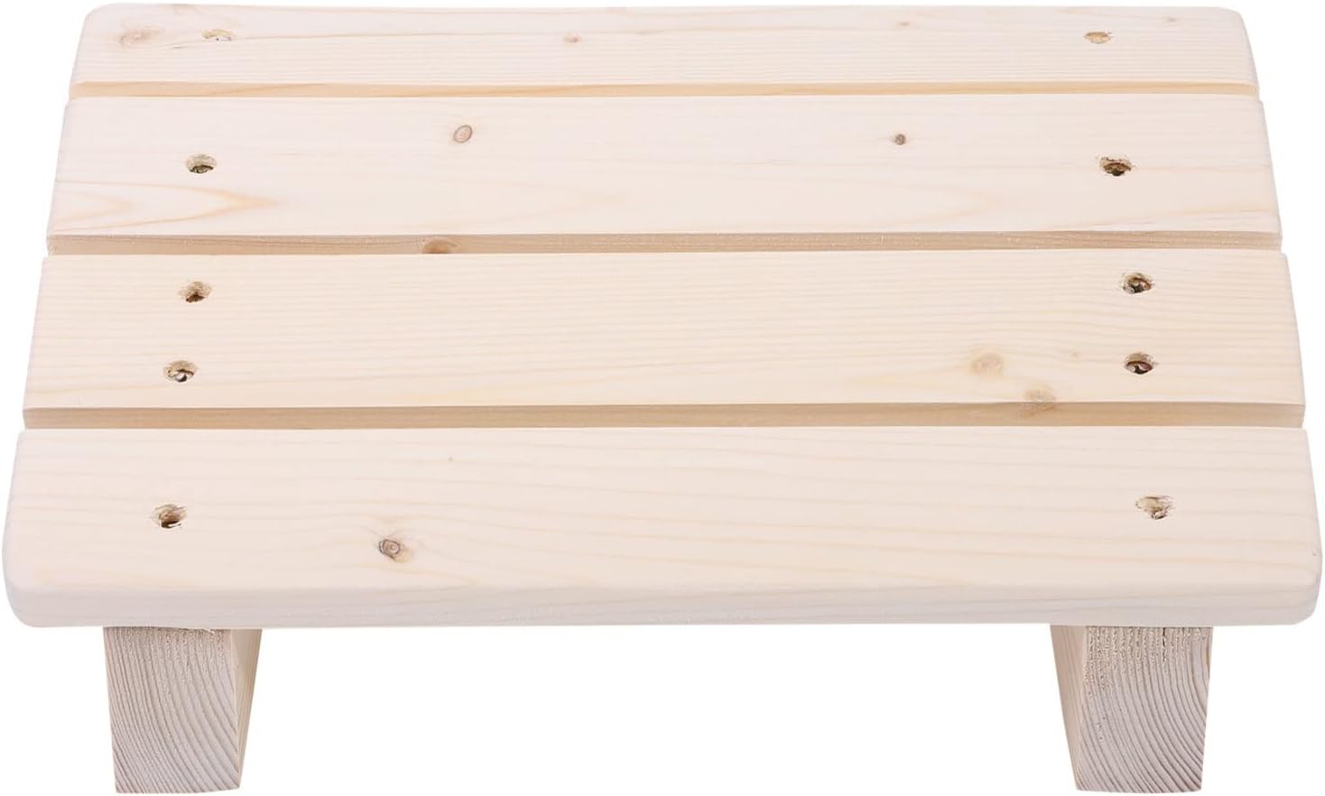 Amazon.com: STOBOK Wood Foot Rest Under Desk Foot Stool Slanted Foot ...