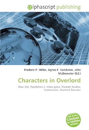 Characters in Overlord: Xbox 360, PlayStation 3, Video game, Triumph ...