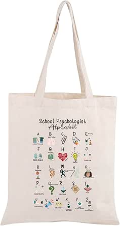 Amazon.com: Psychologist Canvas Tote Bag Thank You Gift for ...
