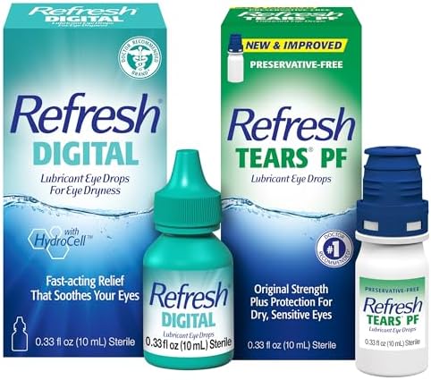 Amazon.com: Bundle of Refresh Tears Preservative-Free Tears Lubricant ...