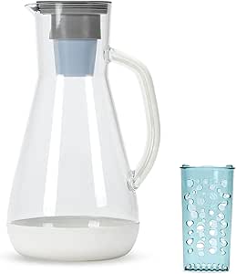Amazon.com: Hydros 64 oz Water Filter Pitcher & Infuser - Powered by ...