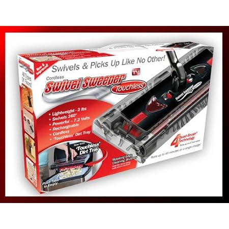 Amazon.com - Cordless Swivel Sweeper Touchless - Carpet Sweepers