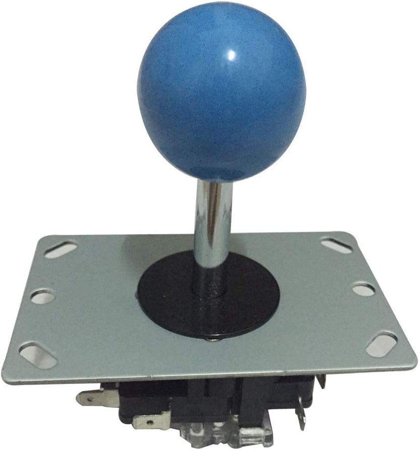 Amazon.com: Tongmisi 8 Way Arcade Joystick Long Shaft Fighting Stick ...