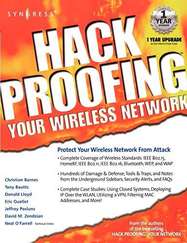 Hackproofing Your Wireless Network: Syngress: 9781928994596: Amazon.com ...