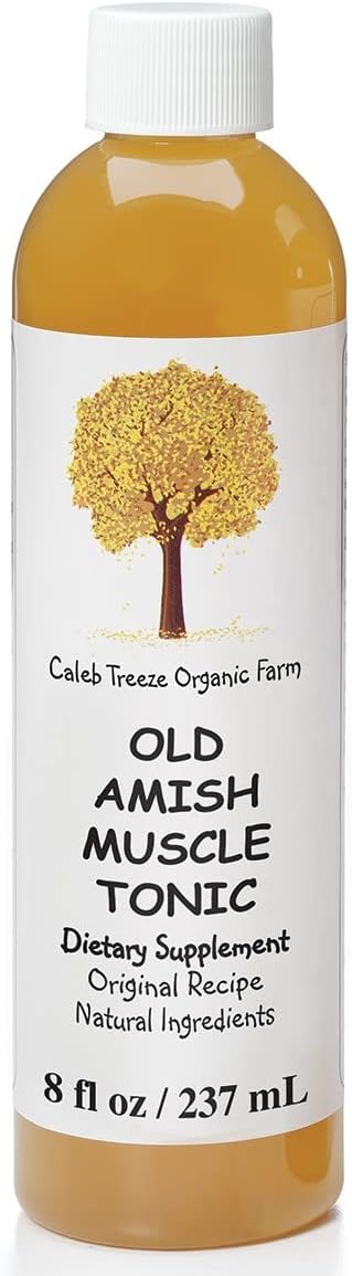 Amazon.com: Caleb Treeze Old Amish Muscle Tonic (Formerly: Stops Leg ...