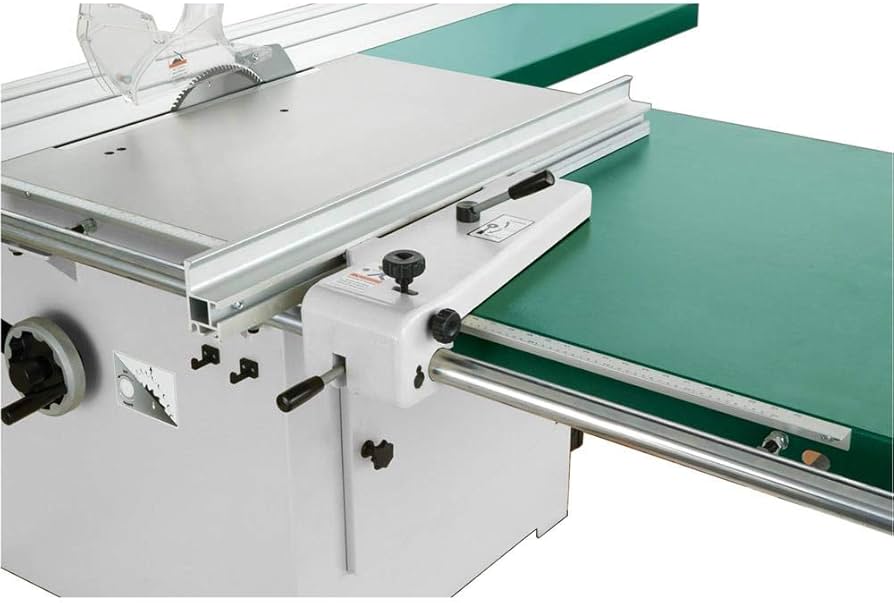 Grizzly Industrial G0699-12" 7-1/2 HP 3-Phase Sliding Table Saw With ...