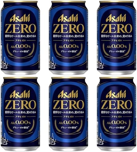 Amazon.com : [NEW!][PACK OF 6] ASAHI ZERO "LIGHT" Edition - Japanese ...