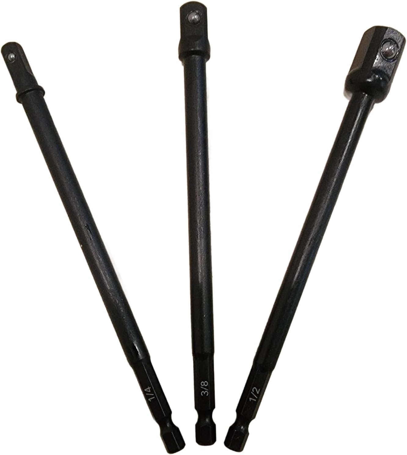 Amazon.com: 6" Impact Socket Extension Adpaters, 1/4" Drive, 3/8" Drive ...