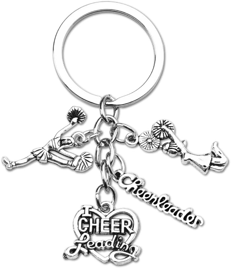 ShiQiao Spl Cheerleader Keyring for Girls Cheerleading Gifts for ...