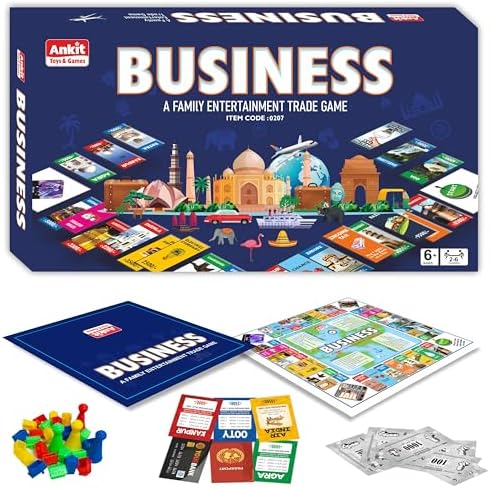 Ankit Toys & Games Business Board Game for Kids and Adults, Classic ...