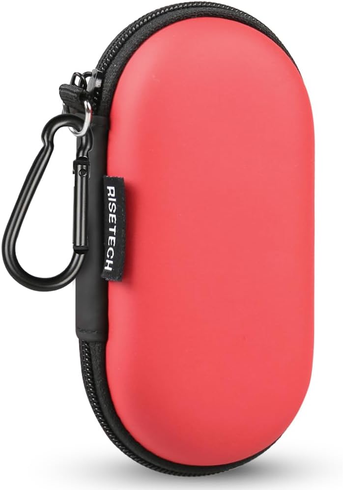 Amazon.com: Earphone Case, RISETECH Earbud Carrying Case Holder EVA ...