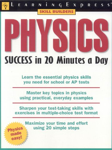Amazon.com: Physics Success in 20 Minutes a Day: 9781576854976 ...