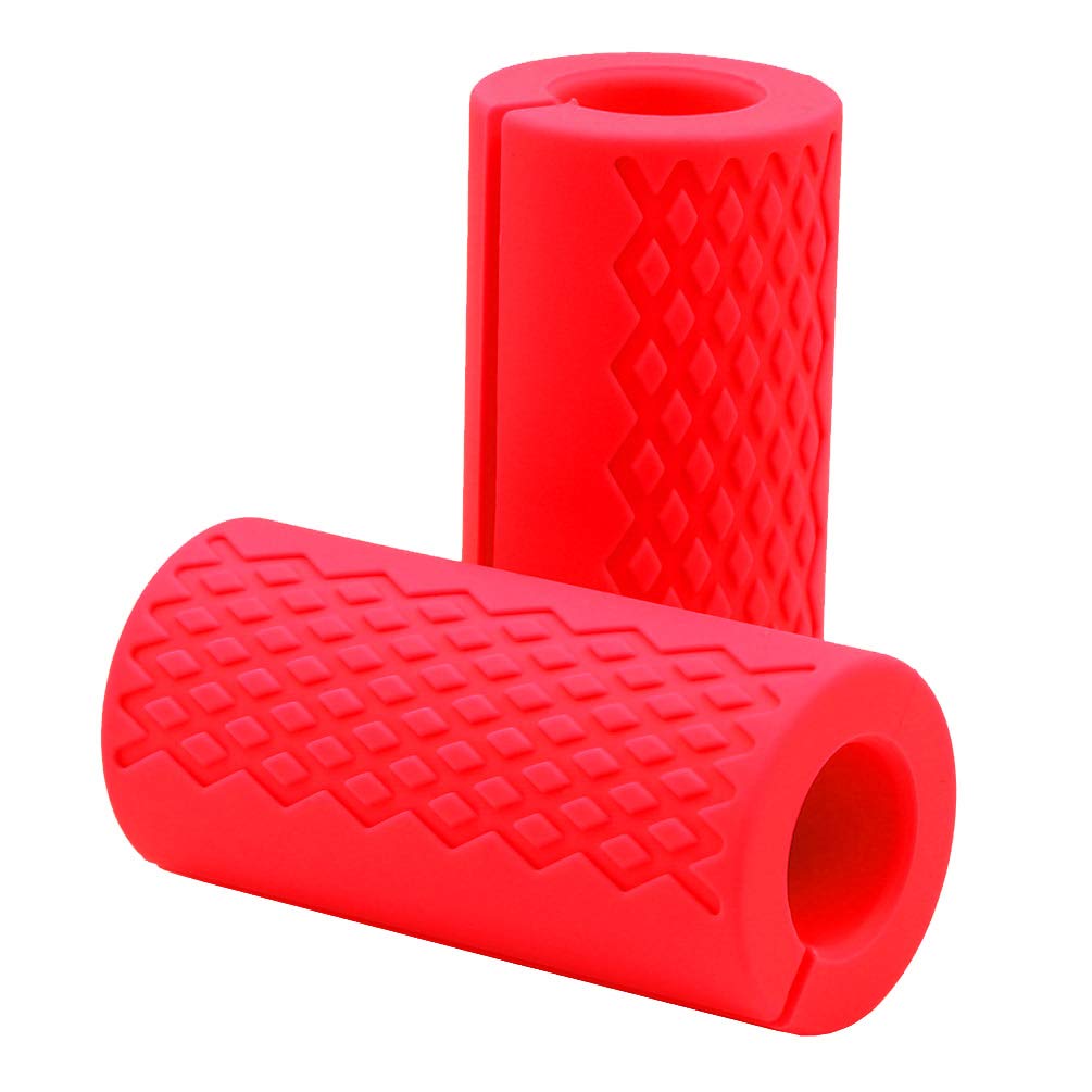 Buy Gym Weight Bar Grips - fit Standard Barbell, Dumbell Handles, Bicep ...