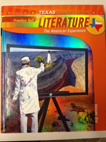 Literature - The American Experience - Volume 1 - Texas Teacher's ...